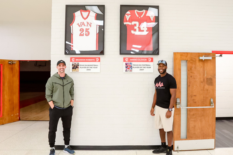 Vandal Greats, Roberts & Calhoun, Honored | Van Independent School District